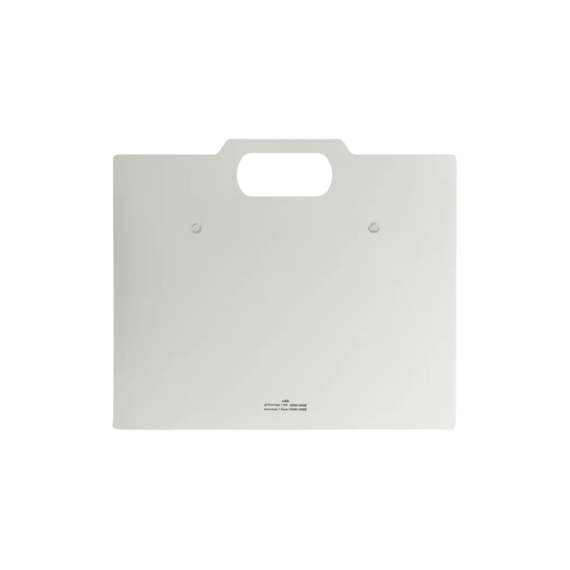 에이치앤엠 x Rokh 파일 케이스 백 화이트 | H&M | KREAM