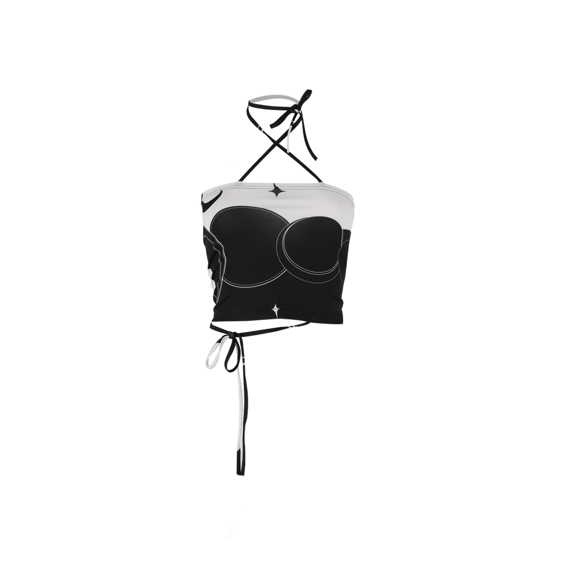 아쎄이 블랙문 스트링 튜브탑 블랙 | ASSAY | KREAM