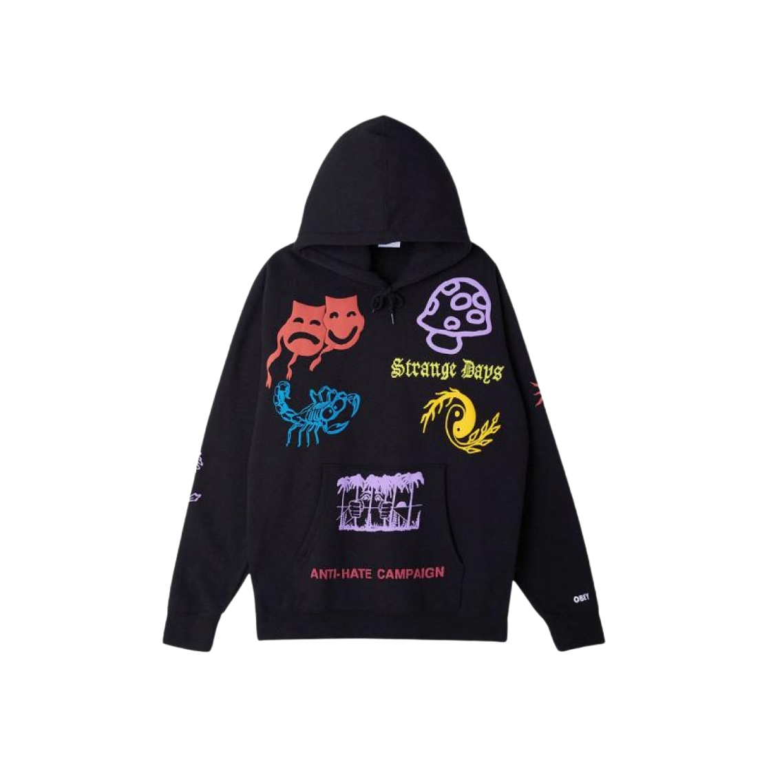 오베이 안티 후드 블랙 | Obey | KREAM