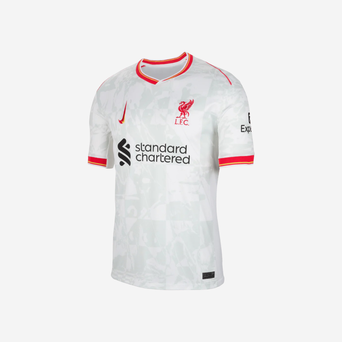 나이키 리버풀 FC 2024/25 드라이핏 스타디움 3rd 레플리카 저지 화이트 (논 마킹 버전) | KREAM