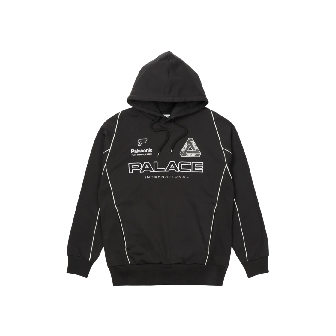 팔라스 인터네셔널 후드 블랙 - 22FW | Palace | KREAM