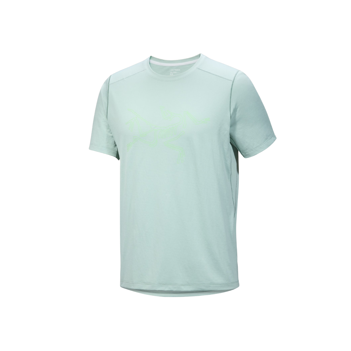 아크테릭스 코막 로고 SS 티셔츠 스톤 그린 헤더 | Arc'teryx | KREAM