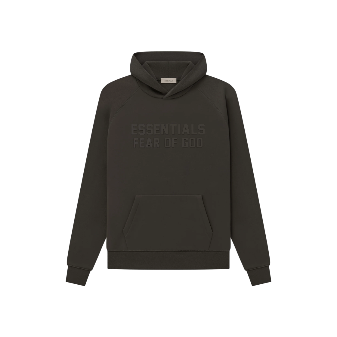 에센셜 후드 오프 블랙 - 23SS | Essentials | KREAM