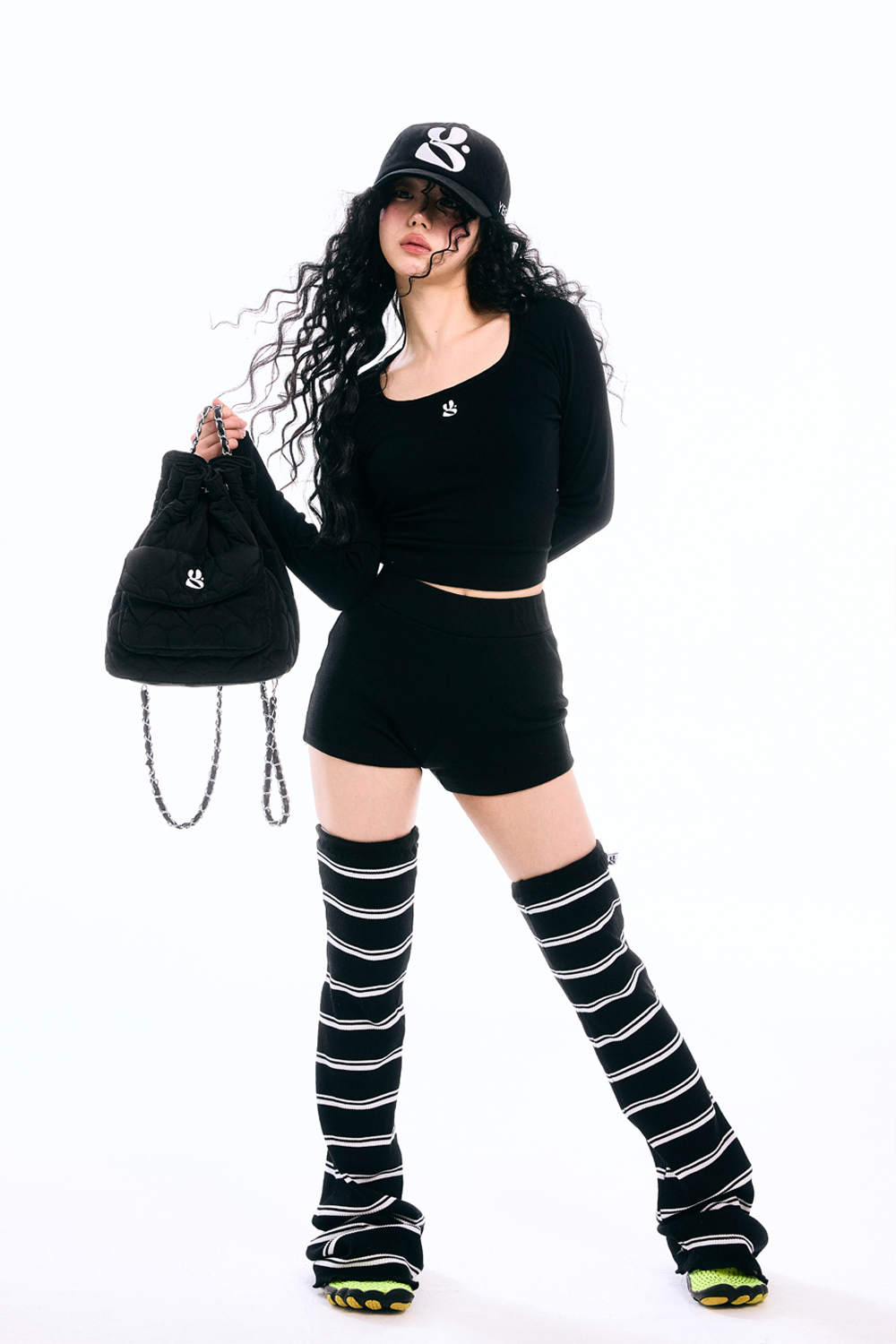 예그 로고 캡 블랙 | YEGG | KREAM