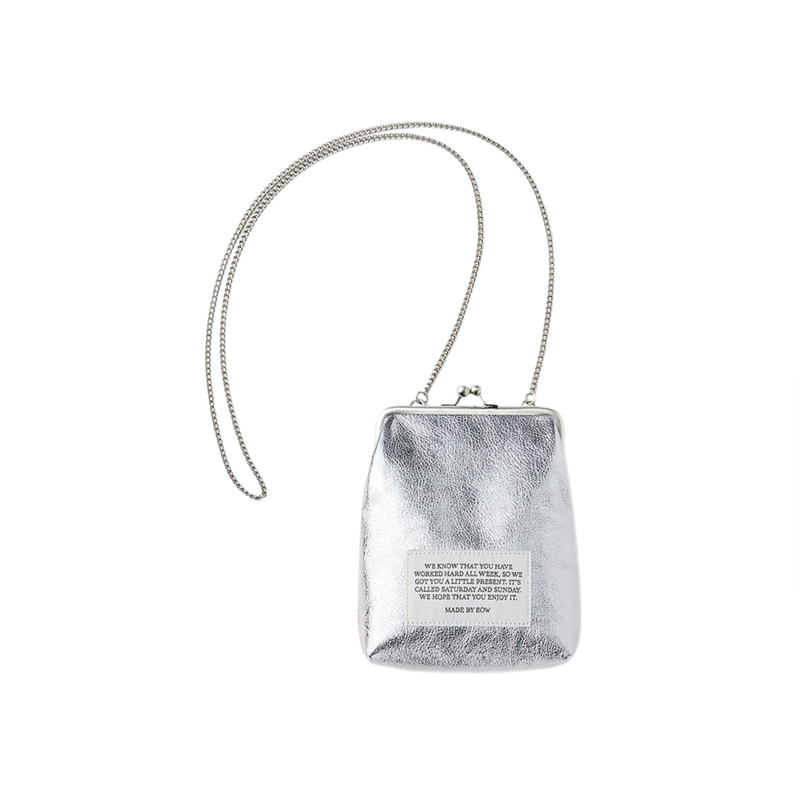 이오더블유 프라이데이 백 실버 | EOW | KREAM