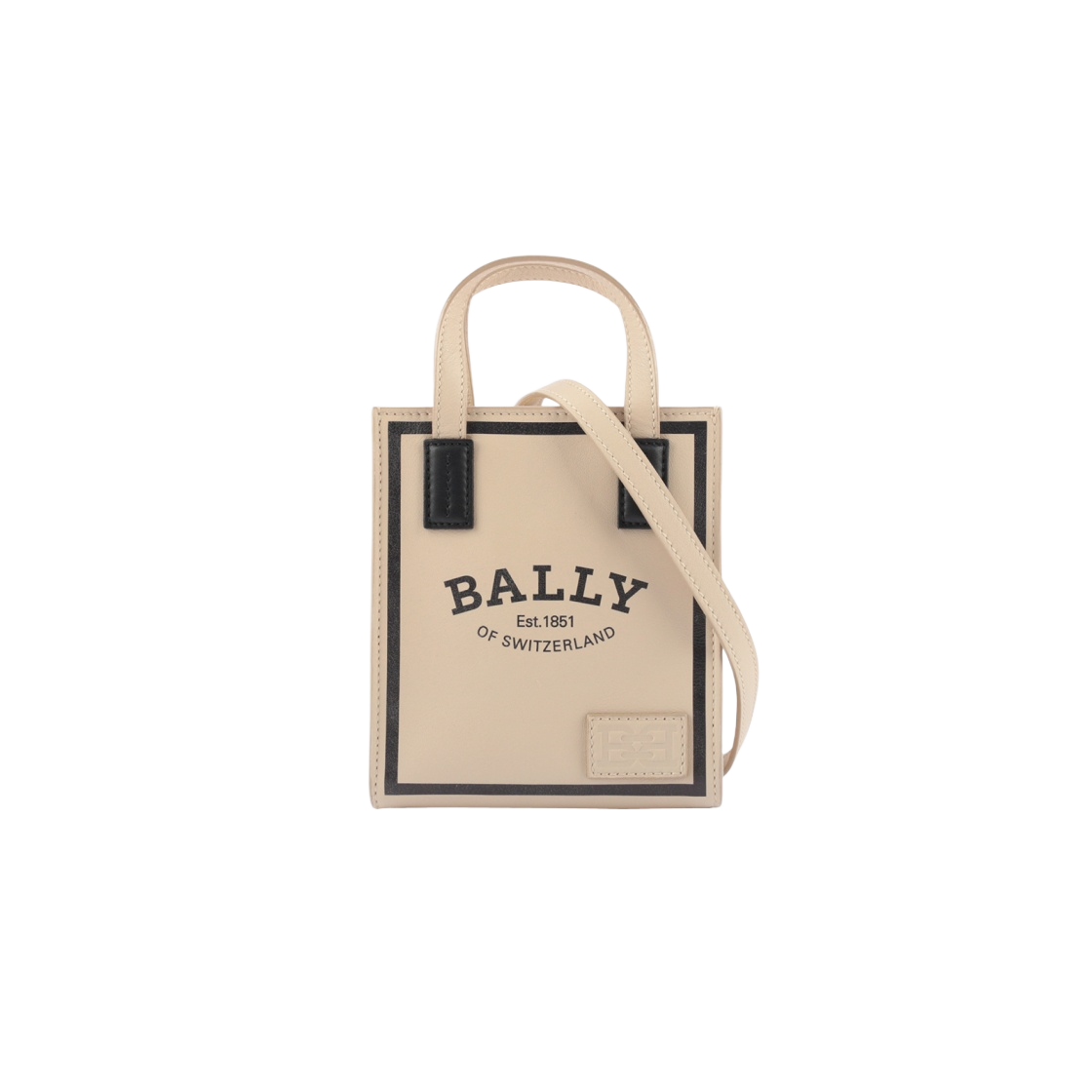 발리 크리스탈리아 Xs 레더 미니백 라이트 베이지 | Bally | KREAM