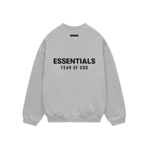 에센셜 플리스 스테이트 크루넥 다크 헤더 - 24FW | Essentials | KREAM