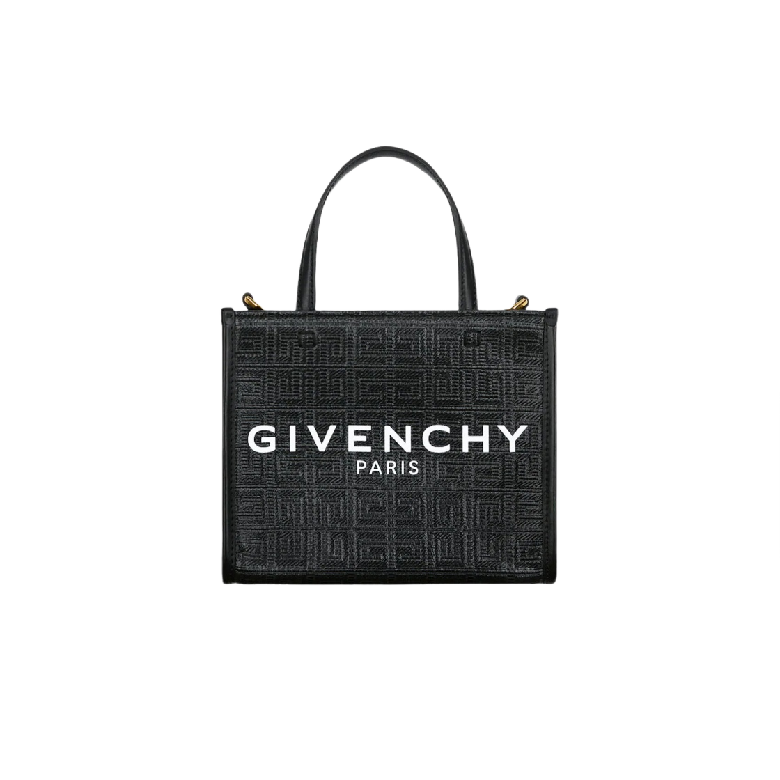 지방시 4G 코티드 캔버스 미니 G 토트 쇼핑백 블랙 | Givenchy | KREAM