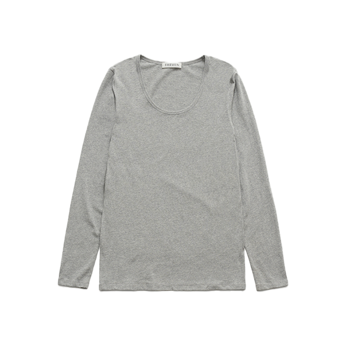 파르벵 시드 코튼 롱슬리브 그레이 | Farven | KREAM
