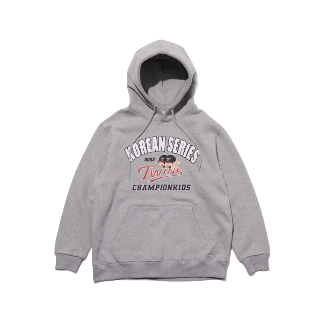 빠더너스 x LG 트윈스 챔피온키즈 후드 그레이 | BDNS-LG TWINS | KREAM
