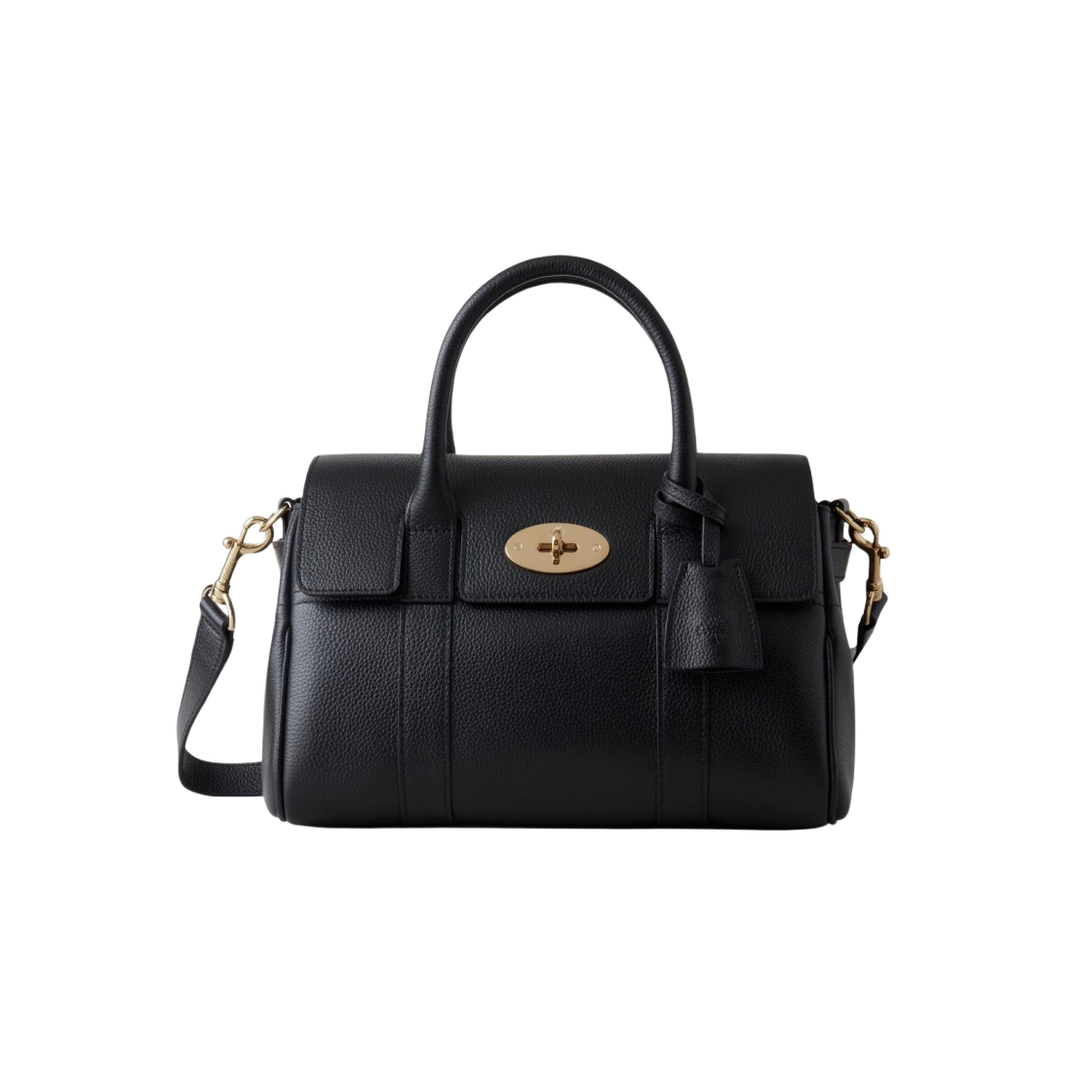 멀버리 스몰 클래식 그레인 베이스워터 사첼 블랙 | Mulberry | KREAM