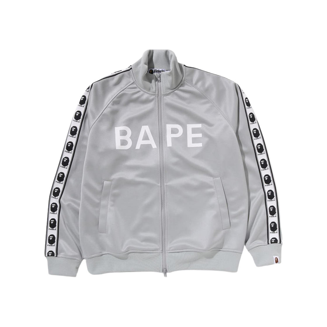 베이프 트랙 자켓 그레이 | BAPE | KREAM