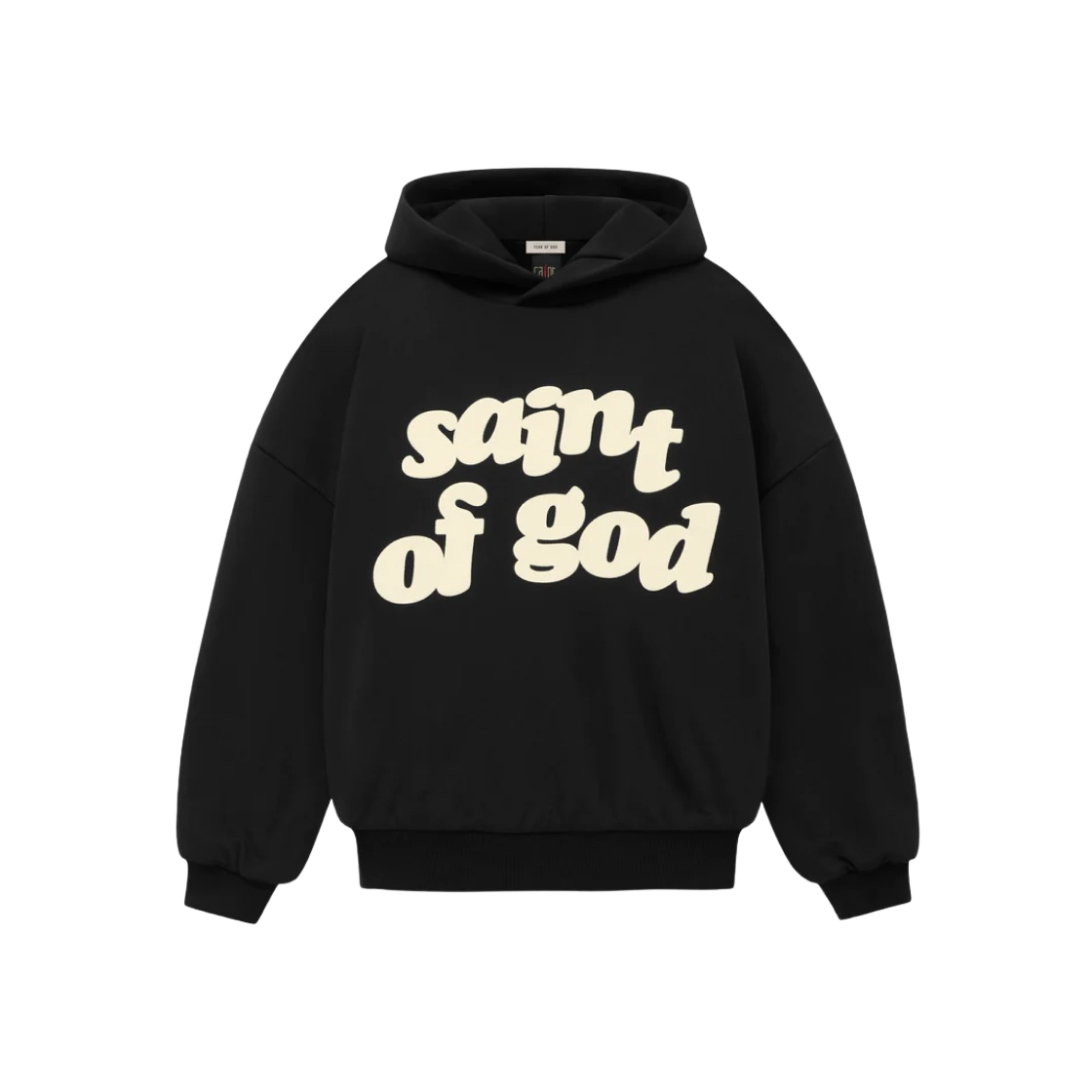피어 오브 갓 x 세인트 마이클 세인트 오브 갓 후드 블랙 | Fear of God | KREAM