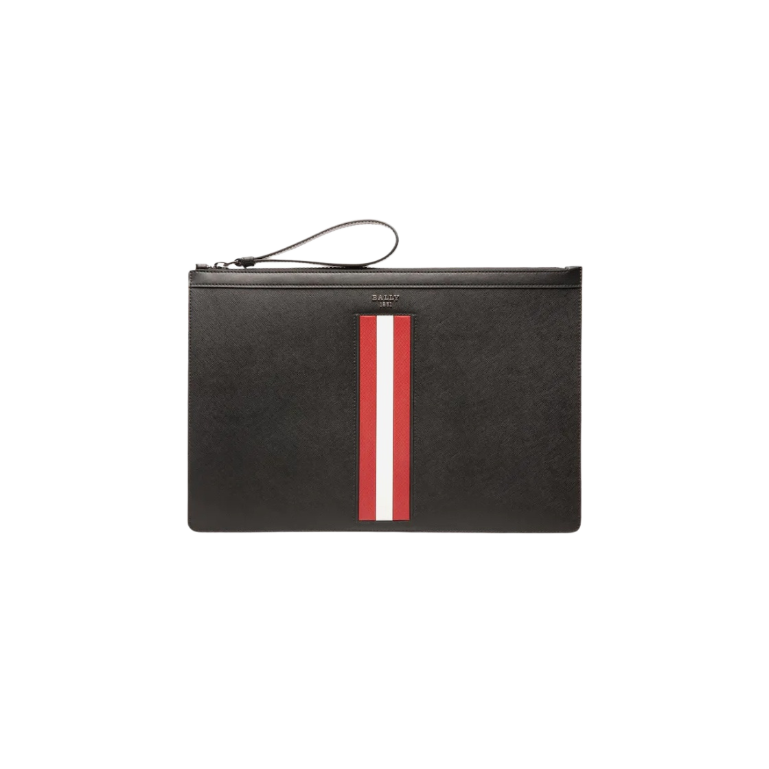 발리 볼리스 라지 리사이클 레더 파우치 블랙 | Bally | KREAM