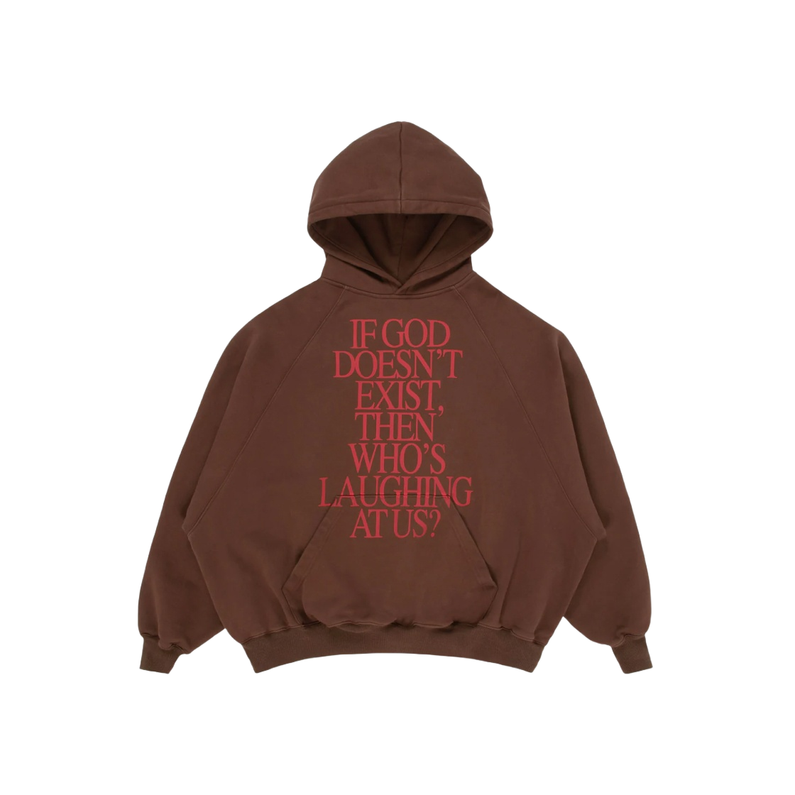 프레잉 후스 래핑 후드 브라운 | Praying | KREAM