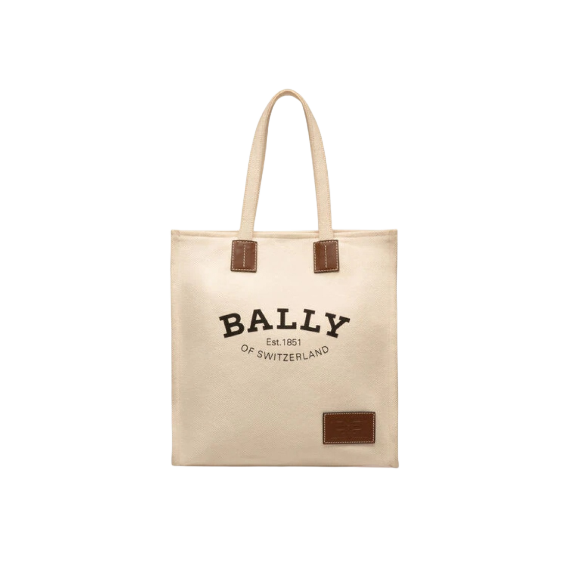 발리 크리스탈리아 패브릭 토트백 내츄럴 브라운 | Bally | KREAM