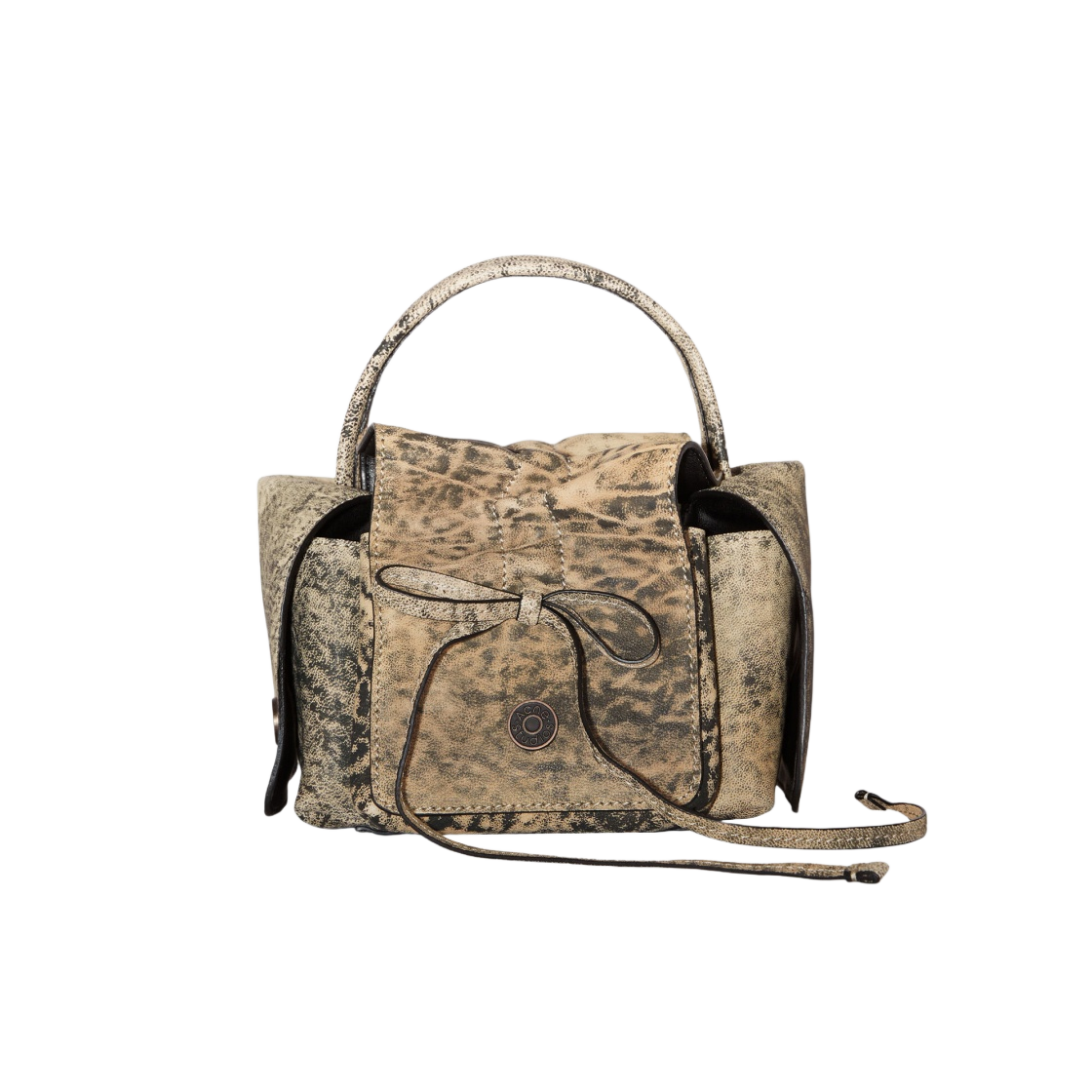 아크네 스튜디오 멀티포켓 미니백 베이지 그린 | Acne Studios | KREAM