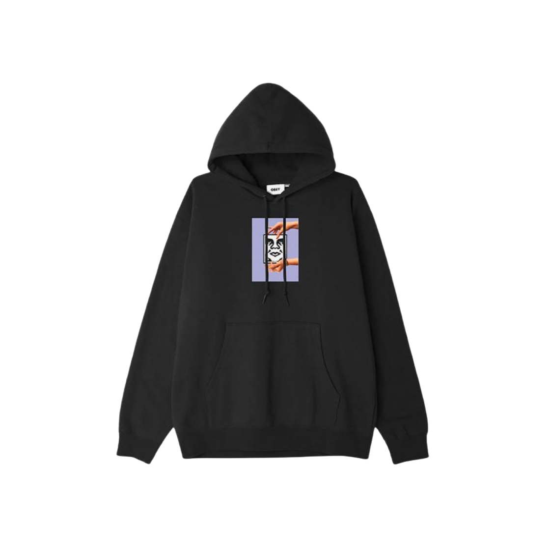 오베이 체이니 후드 블랙 | Obey | KREAM