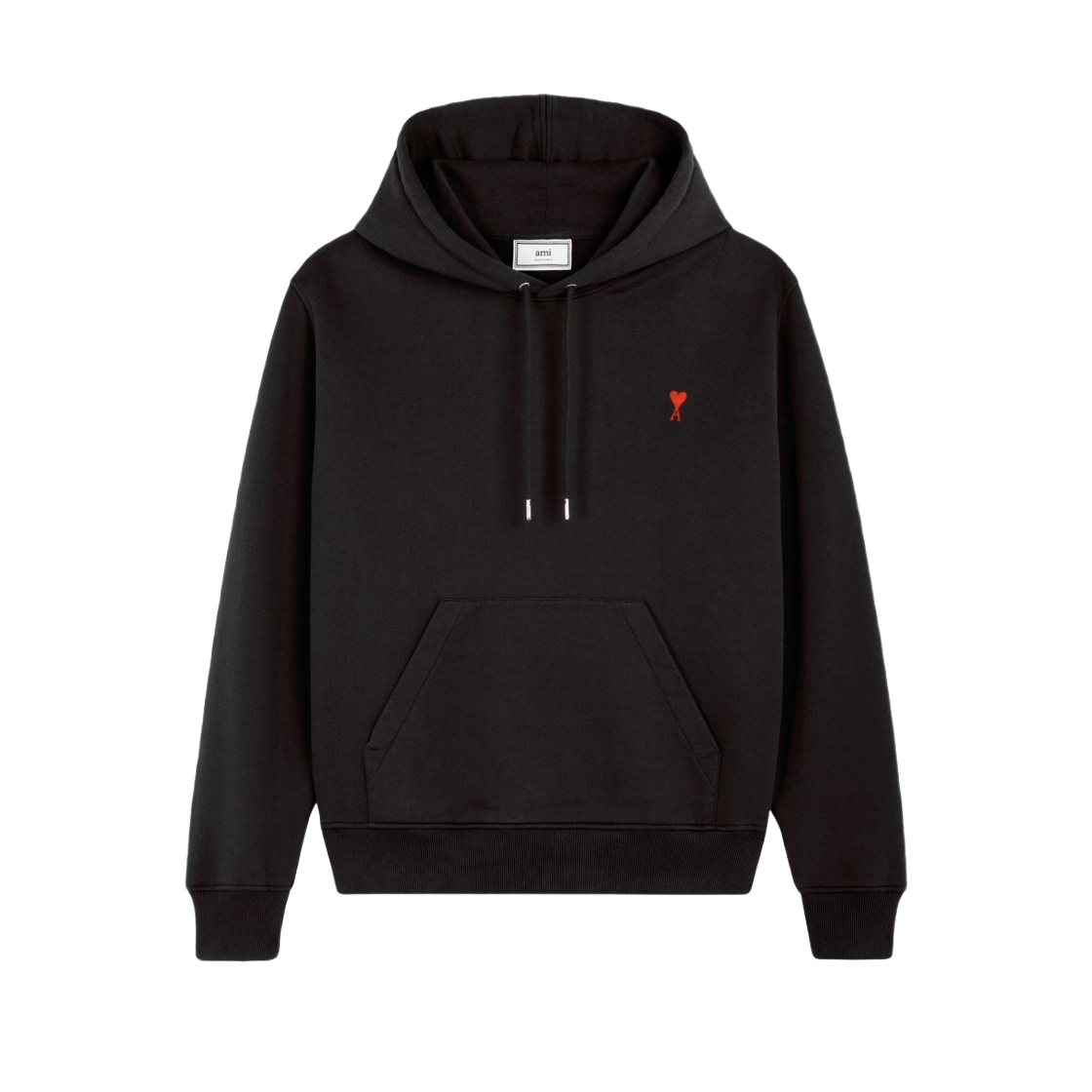 아미 스몰 하트 로고 후드 블랙 - 20FW | AMI | KREAM