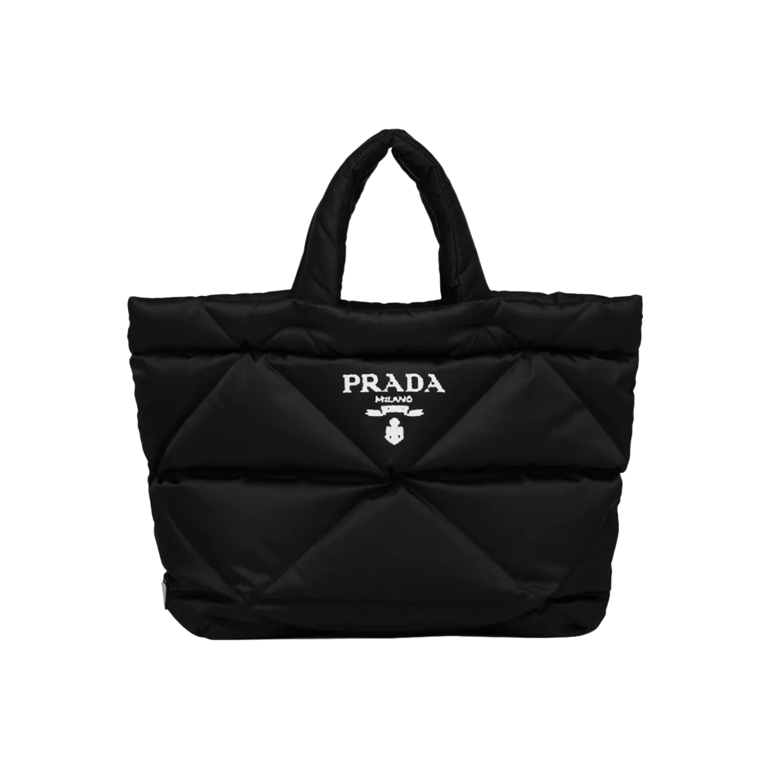 프라다 패딩 리나일론 토트백 블랙 | Prada | KREAM