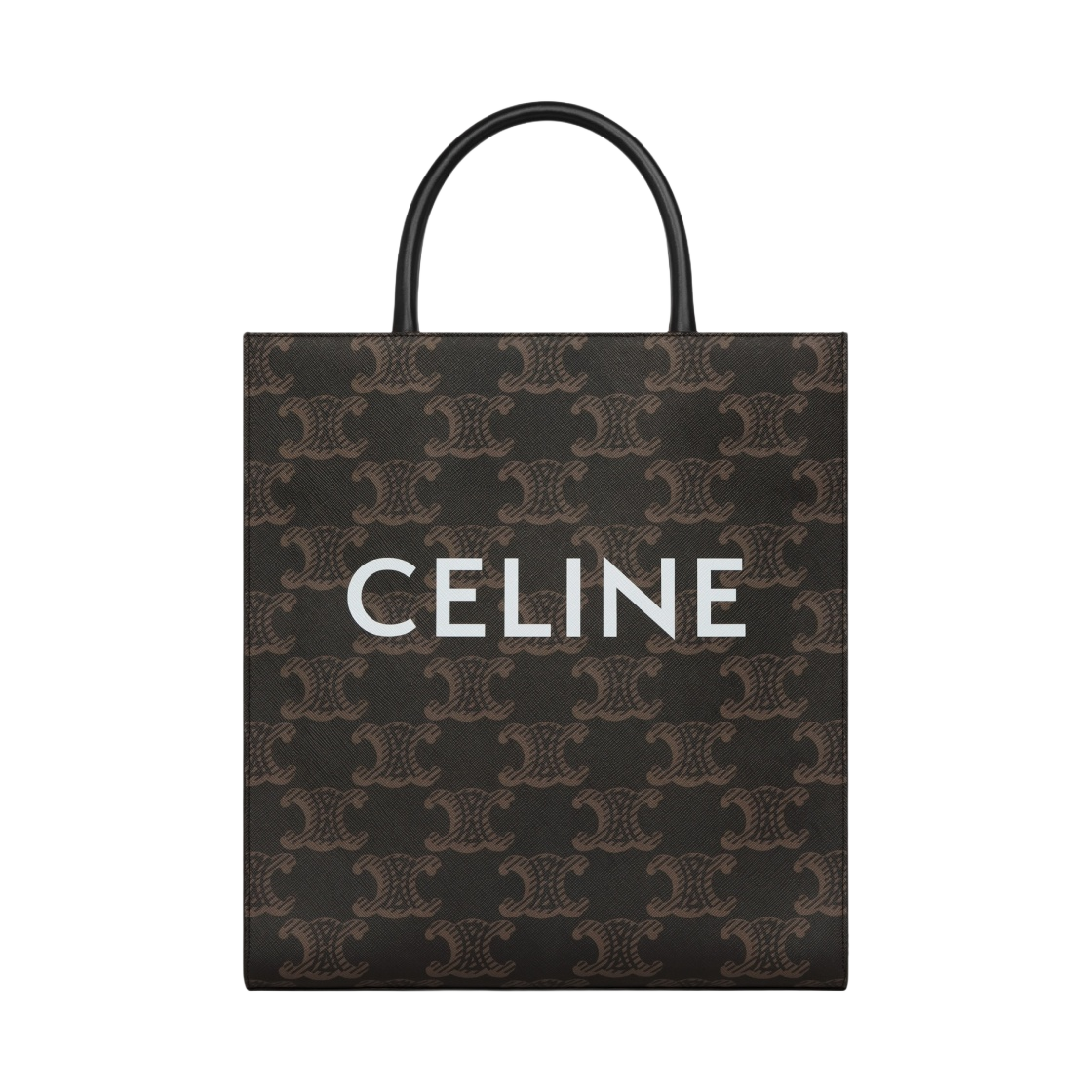 셀린느 트리옹프 캔버스 XL 미디움 버티컬 카바스 셀린느 프린트 블랙 | Celine | KREAM