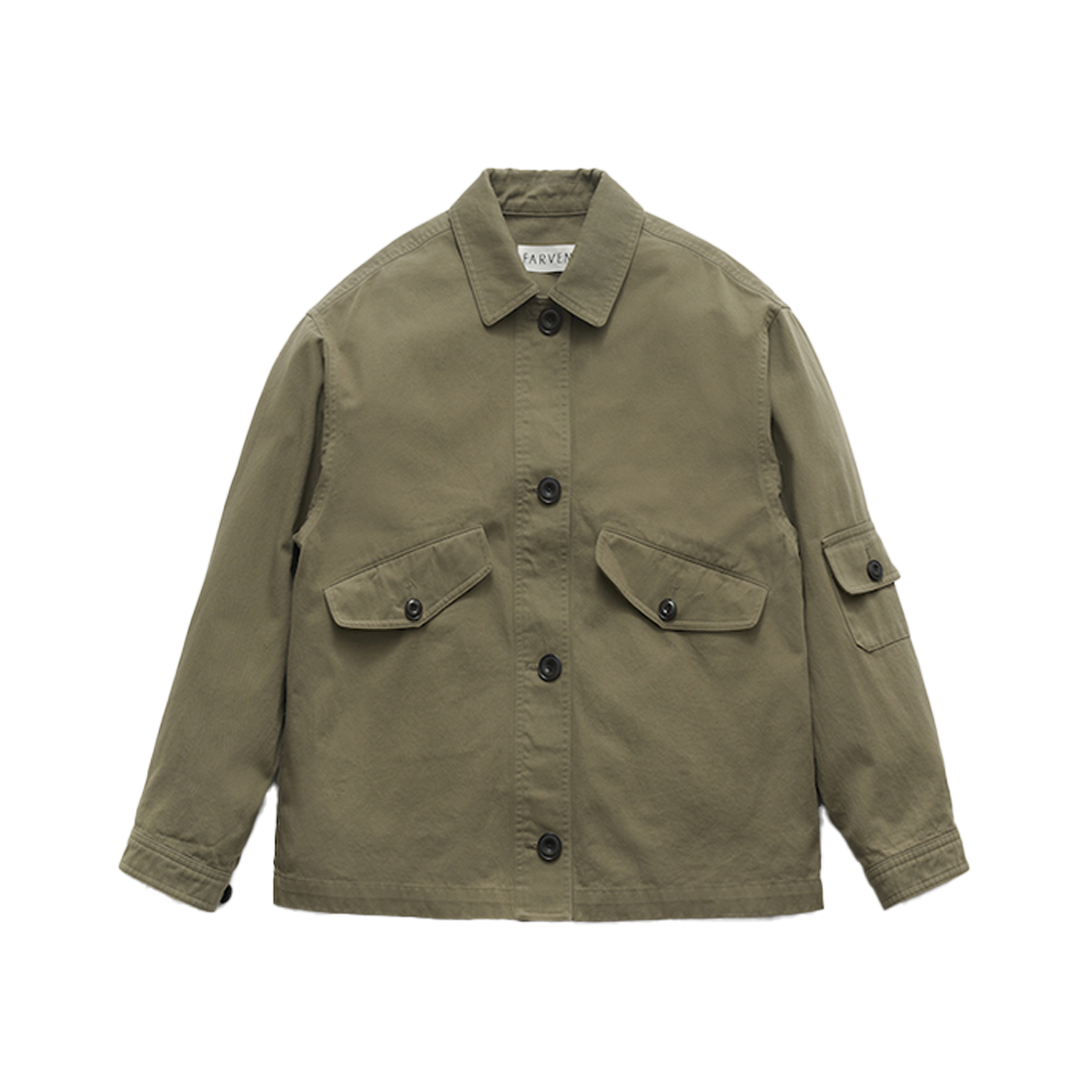 파르벵 빈 워크 자켓 카키 | Farven | KREAM