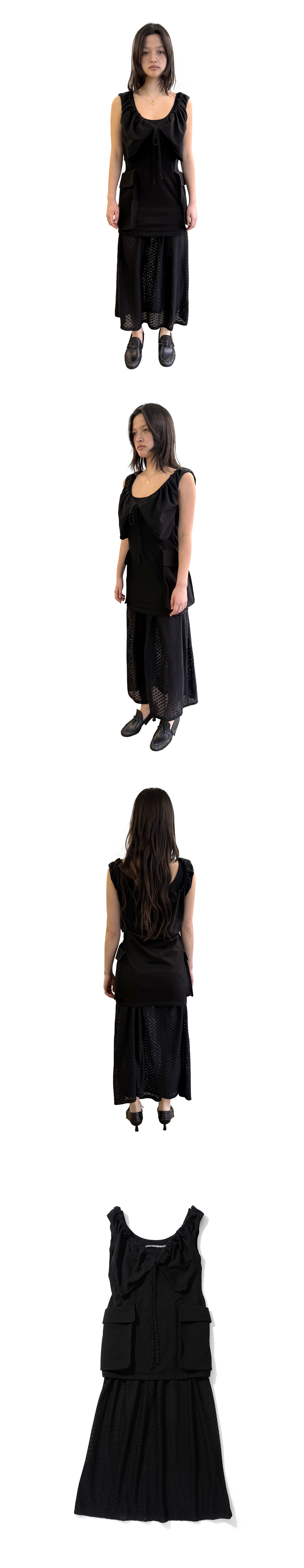 오들리워크샵 레이어드 하이브리드 드레스, 사일런스 | ODLYWORKSHOP | KREAM