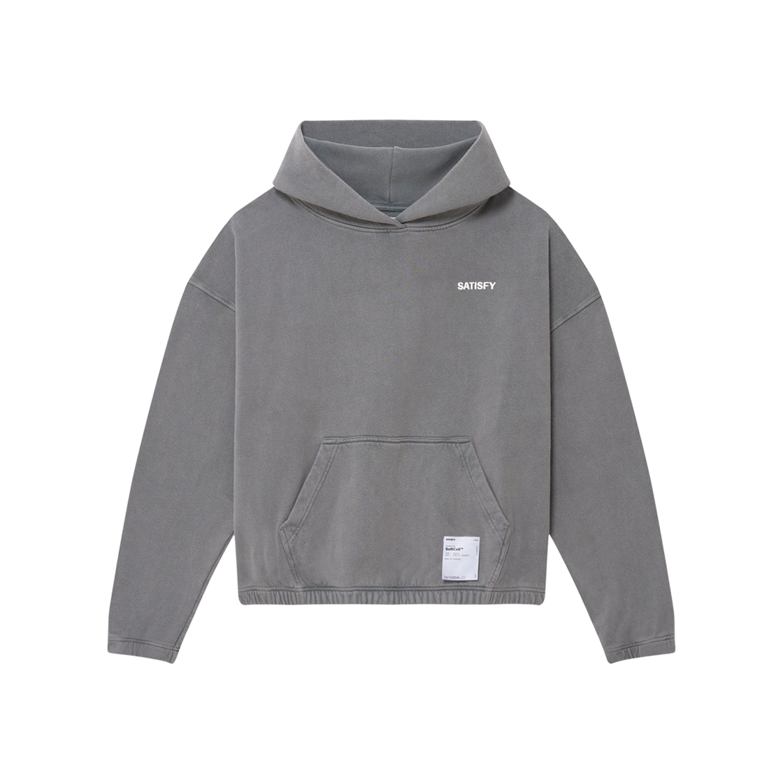 새티스파이 소프트셀 후드 에이지드 그레이 | Satisfy | KREAM