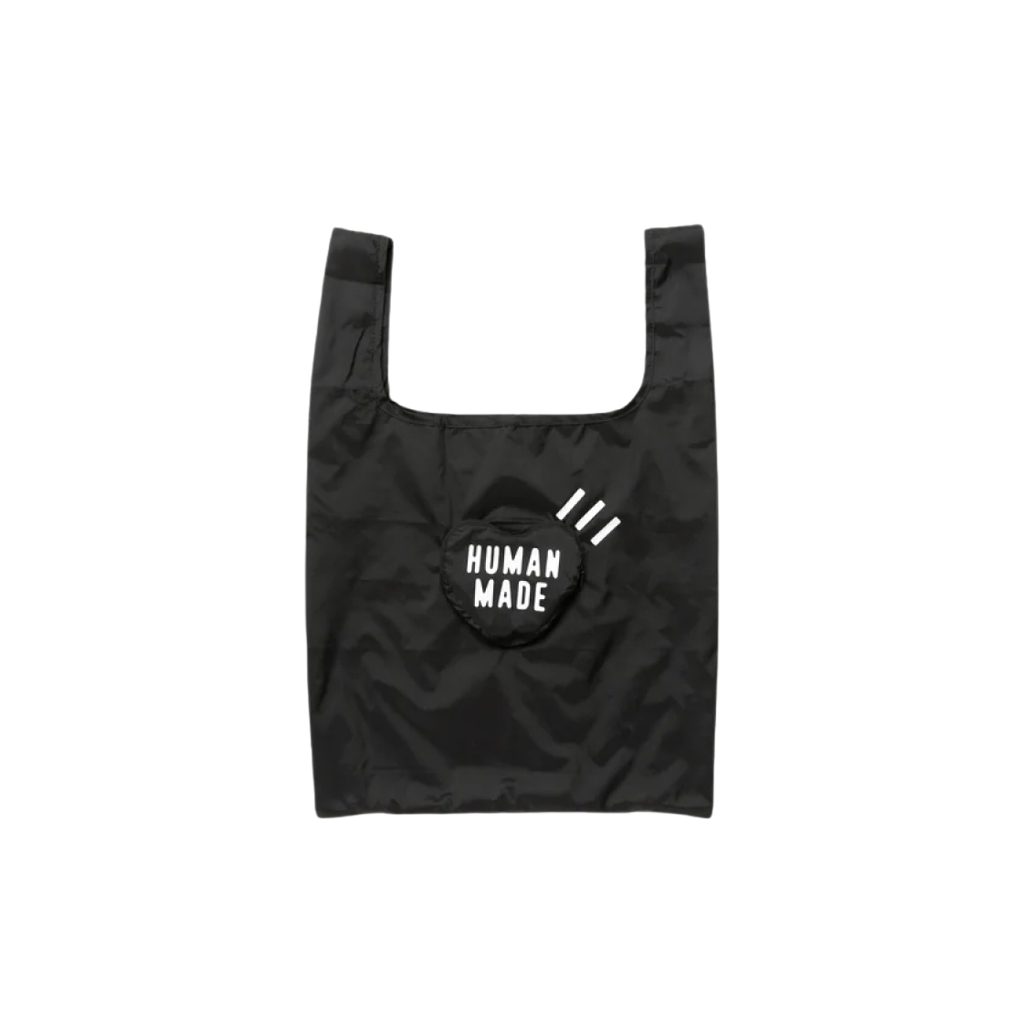 휴먼 메이드 하트 쇼퍼백 블랙 | Human Made | KREAM