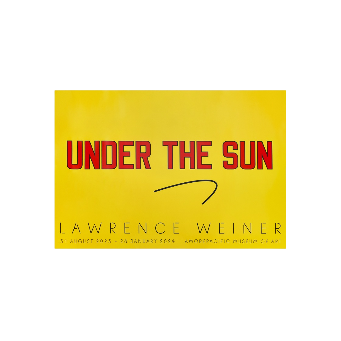 로렌스 위너 언더 더 선 아모레 퍼시픽 뮤지엄 오브 아트 포스터 | Toys & Goods | KREAM