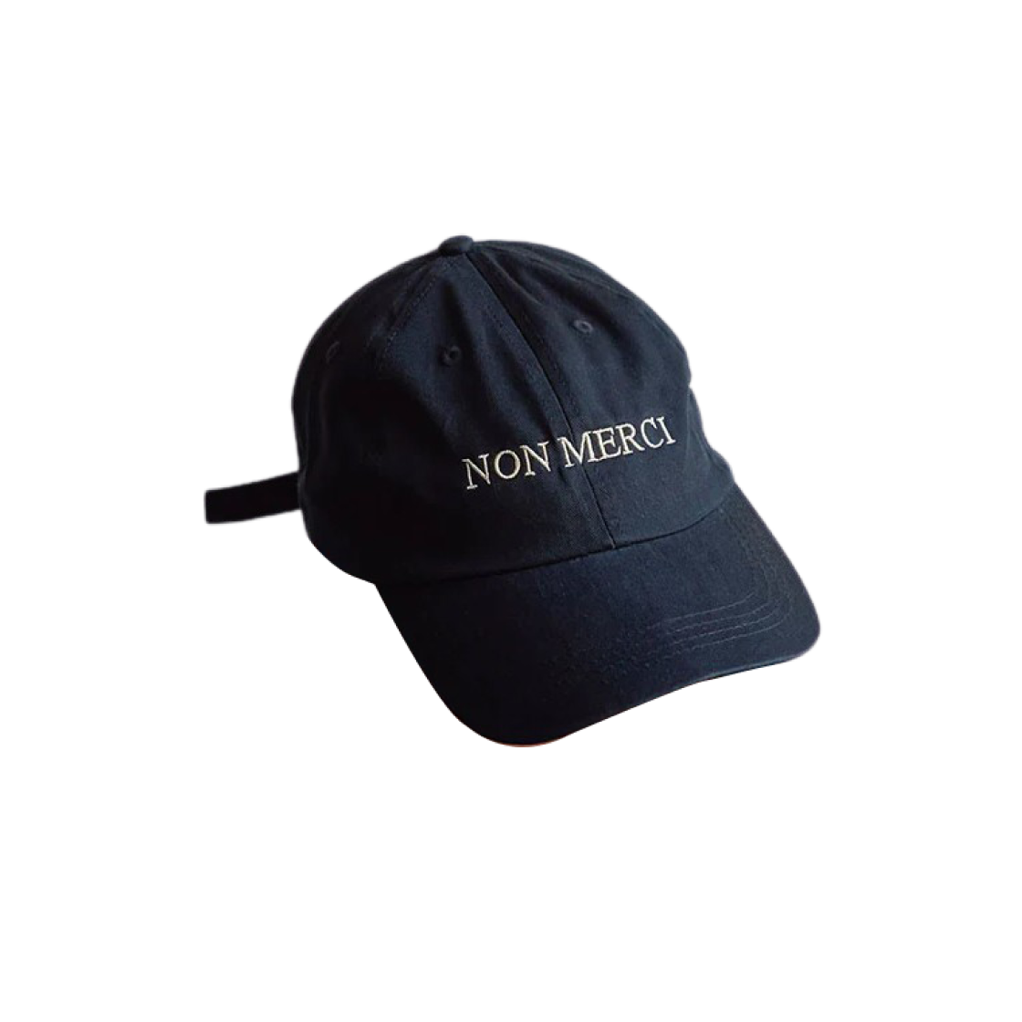 메르시 자수 캡 논 메르시 블랙 | Merci | KREAM