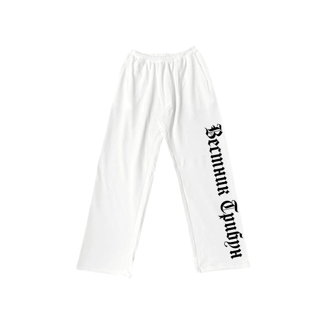 이지 x 고샤 루브친스키 트리뷴 헤럴드 SP-01 팬츠 화이트 | KREAM