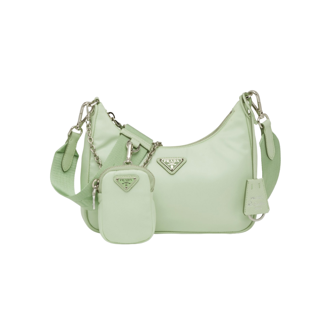 프라다 리에디션 2005 리나일론 백 아쿠아 | Prada | KREAM