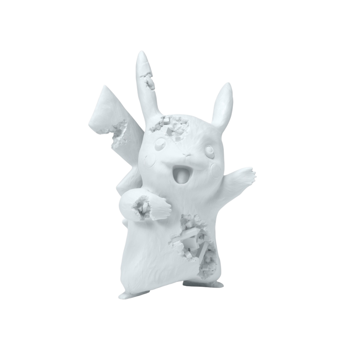 다니엘 아샴 x 포켓몬 크리스탈라이즈 피카츄 퓨처 렐릭 블루 500개 한정 | Daniel Arsham | KREAM