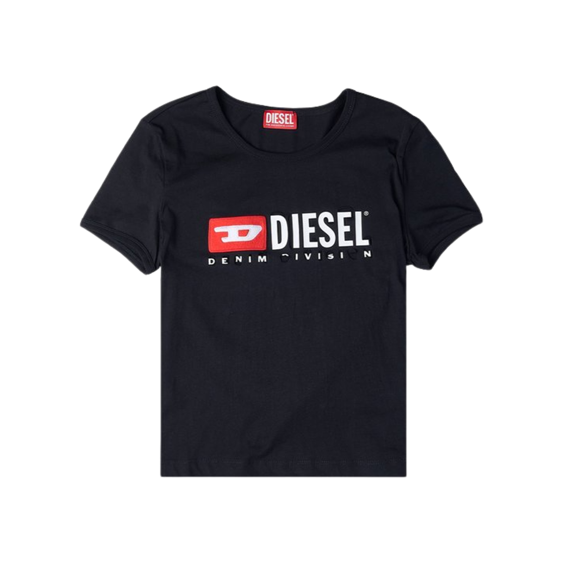 (W) 디젤 로고 프린트 티셔츠 블랙 | Diesel | KREAM