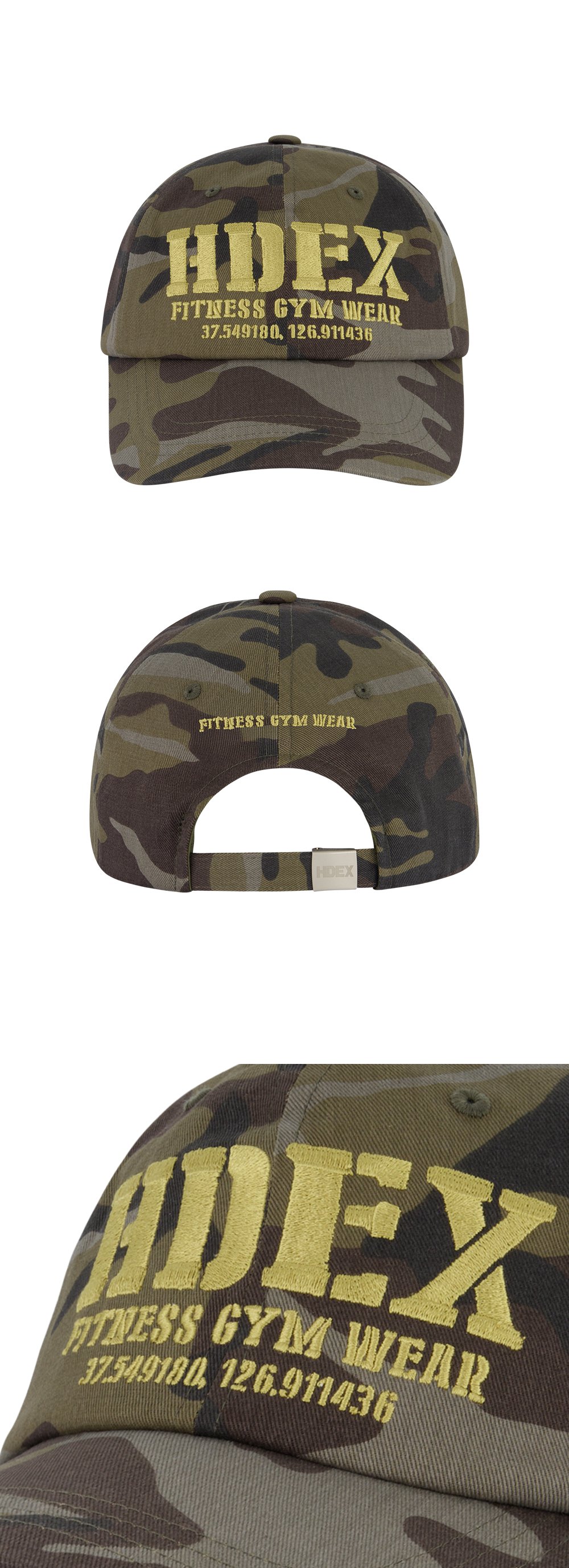 에이치덱스 코어 로고 볼캡 카키 | HDEX | KREAM