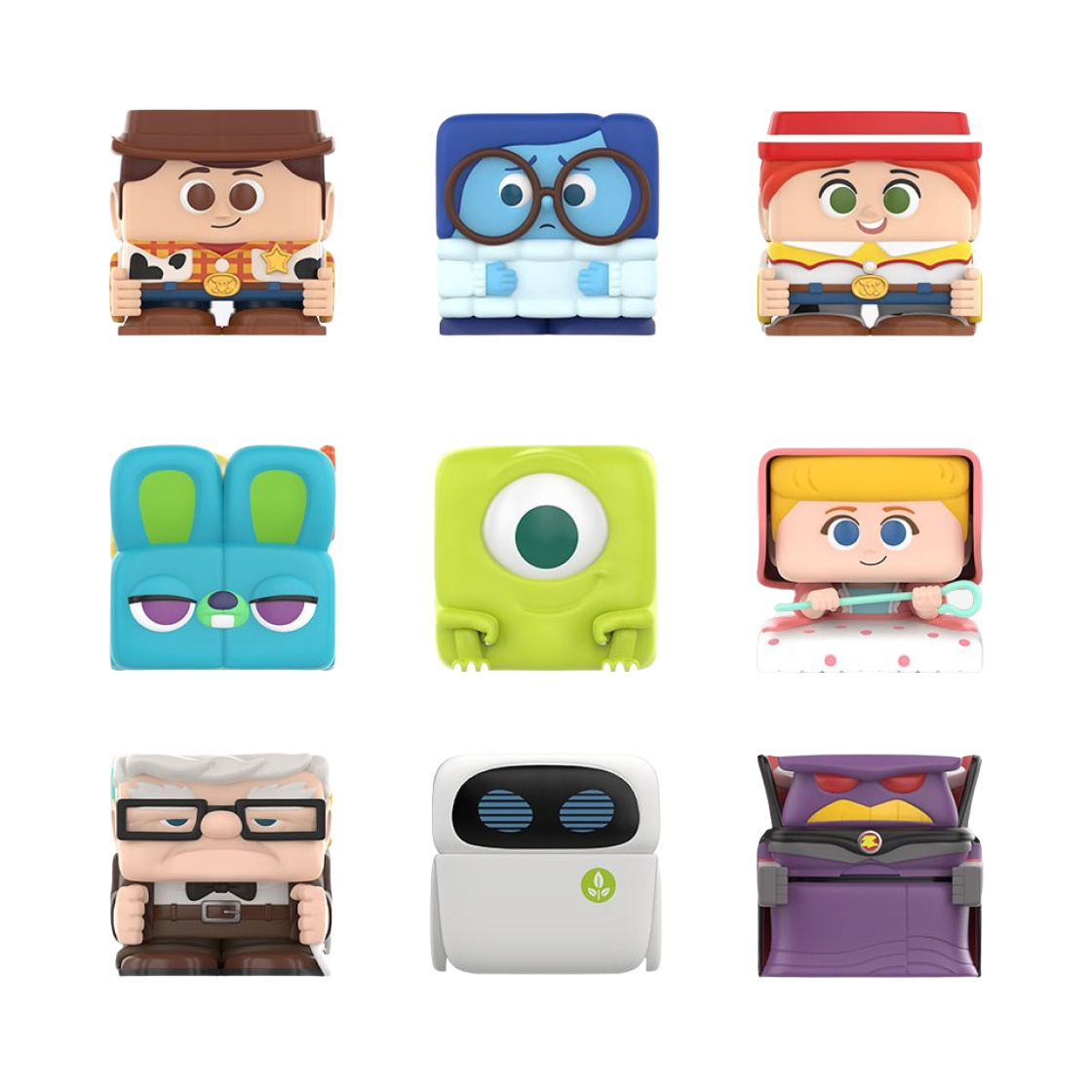팝마트 디즈니 픽사 팝 큐브 2 시리즈 랜덤박스 (9개입) | Pop Mart | KREAM