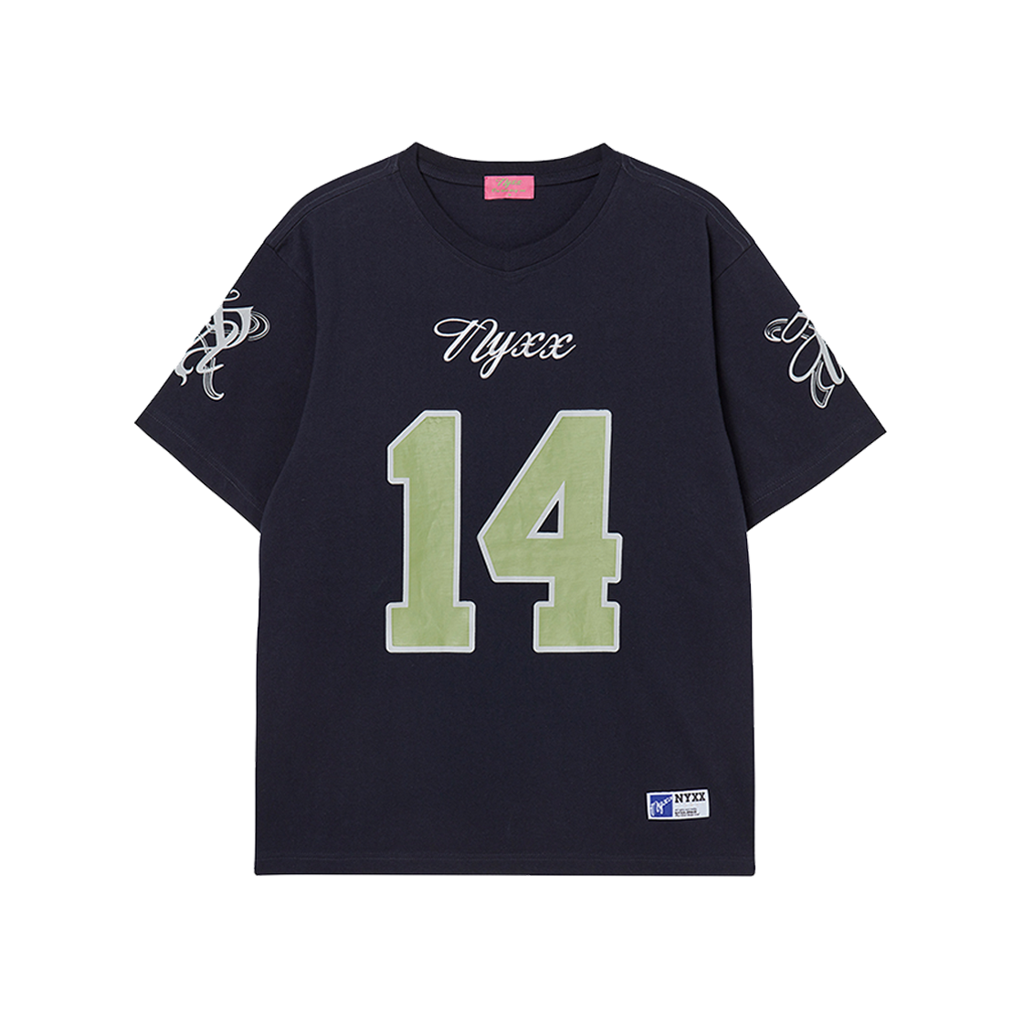 엔와이엑스엑스 솔리드 사커 티셔츠 네이비 | NYXX | KREAM