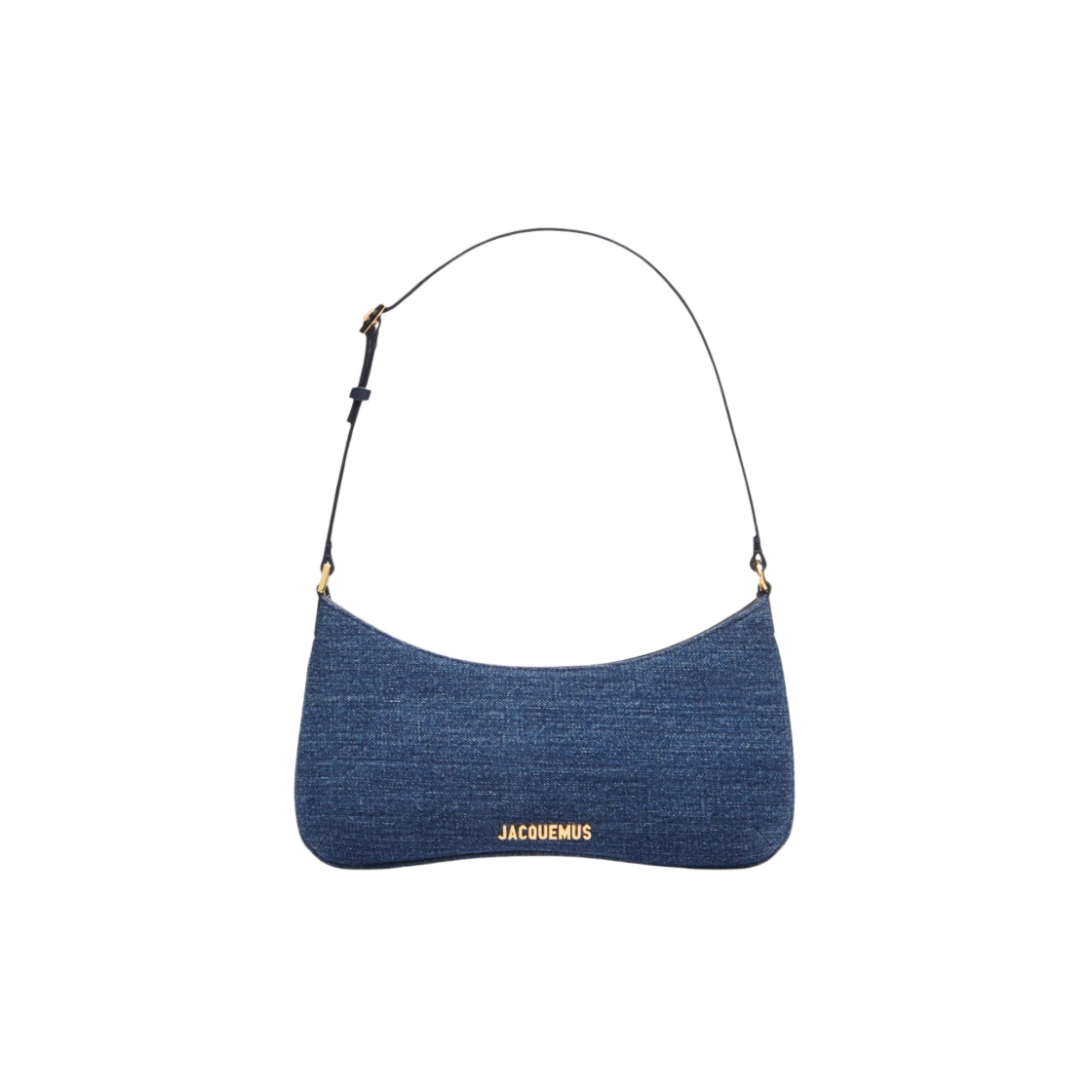 자크뮈스 르 비주 데님 숄더백 블루 | Jacquemus | KREAM