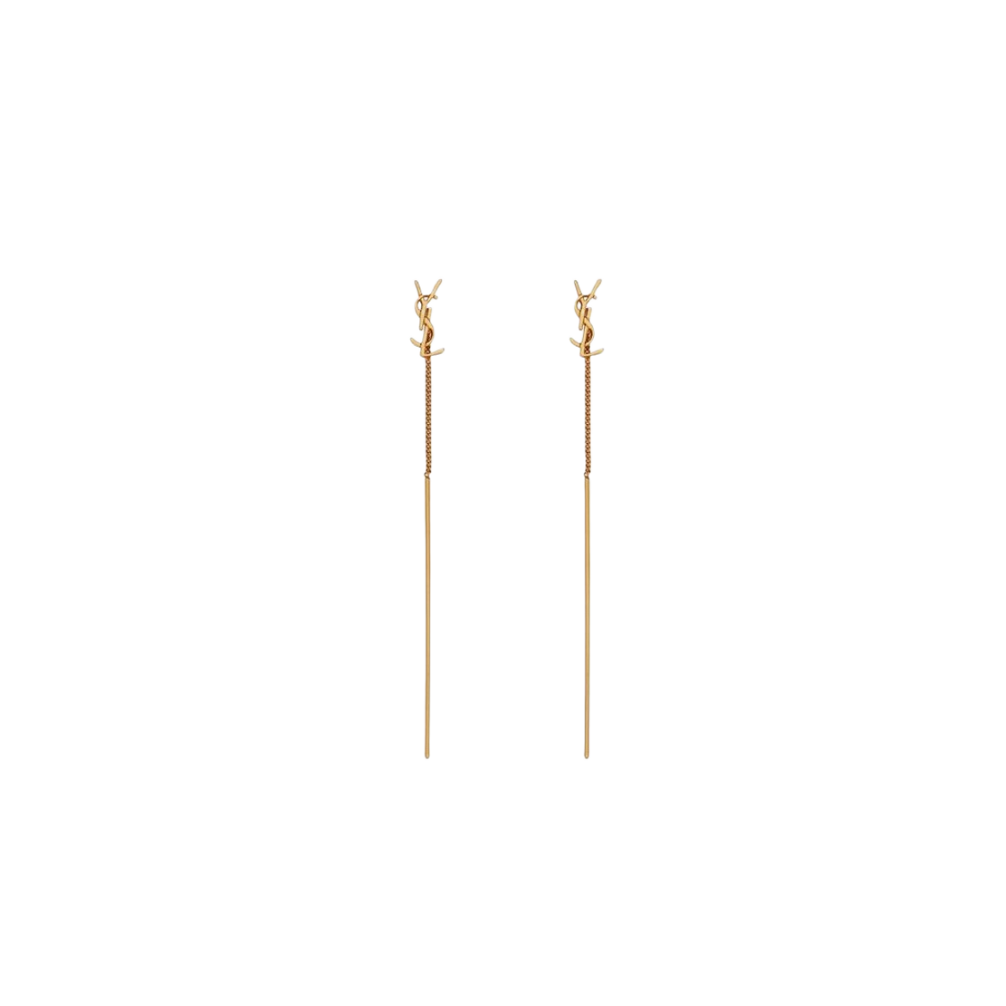 (W) 생로랑 오피움 YSL 트레더 이어링 메탈 골드 | Saint Laurent | KREAM
