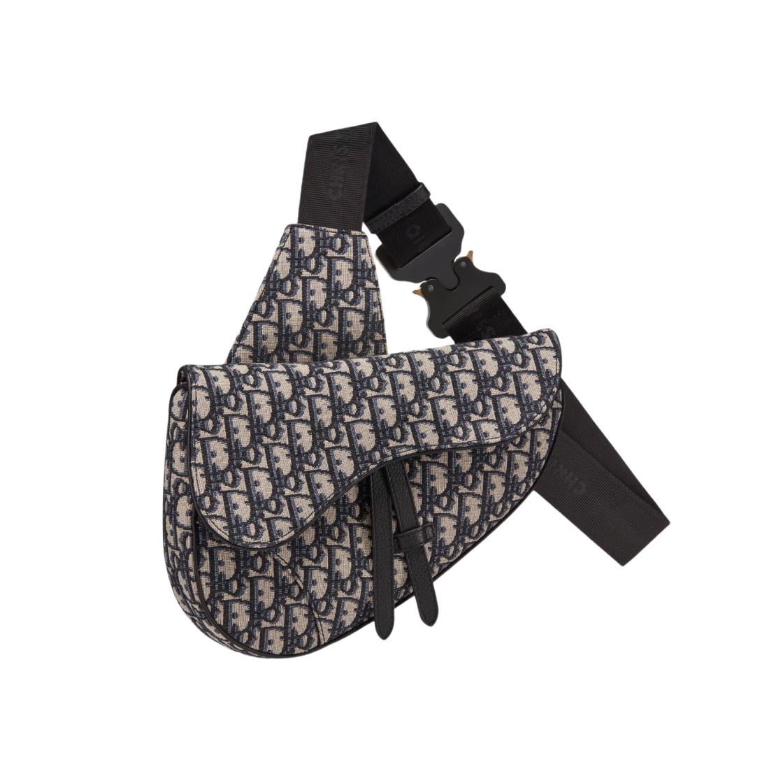 디올 새들백 베이지 & 블랙 디올 오블리크 자카드 | Dior | KREAM