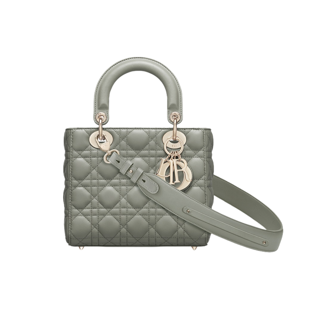 디올 스몰 레이디백 마이 ABC디올 백 까나쥬 램스킨 블랙 | Dior | KREAM