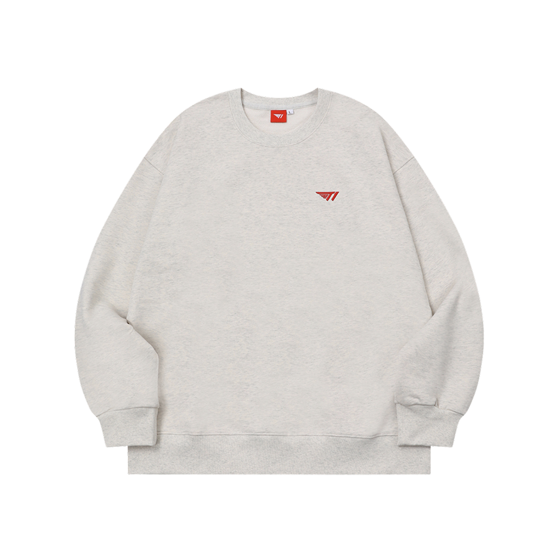 T1 로고 스웨트셔츠 오트밀 | Toys & Goods | KREAM