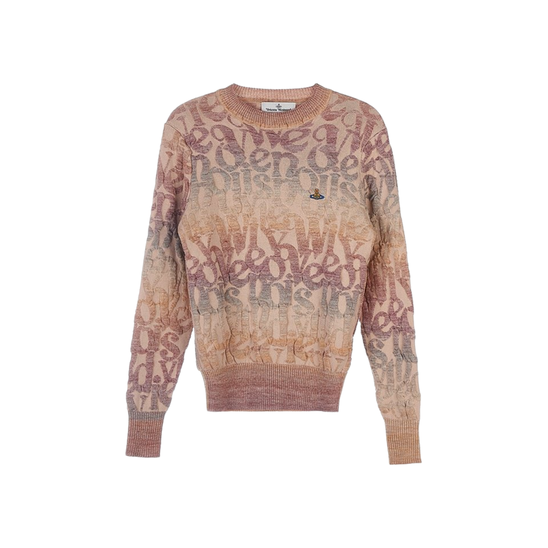 비비안 웨스트우드 로고 니트 로고매니아 베이지 | Vivienne Westwood | KREAM