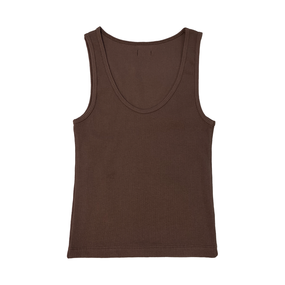 투머치택스 베이직 슬리브리스 탑 브라운 | TOOMUCHTAX | KREAM