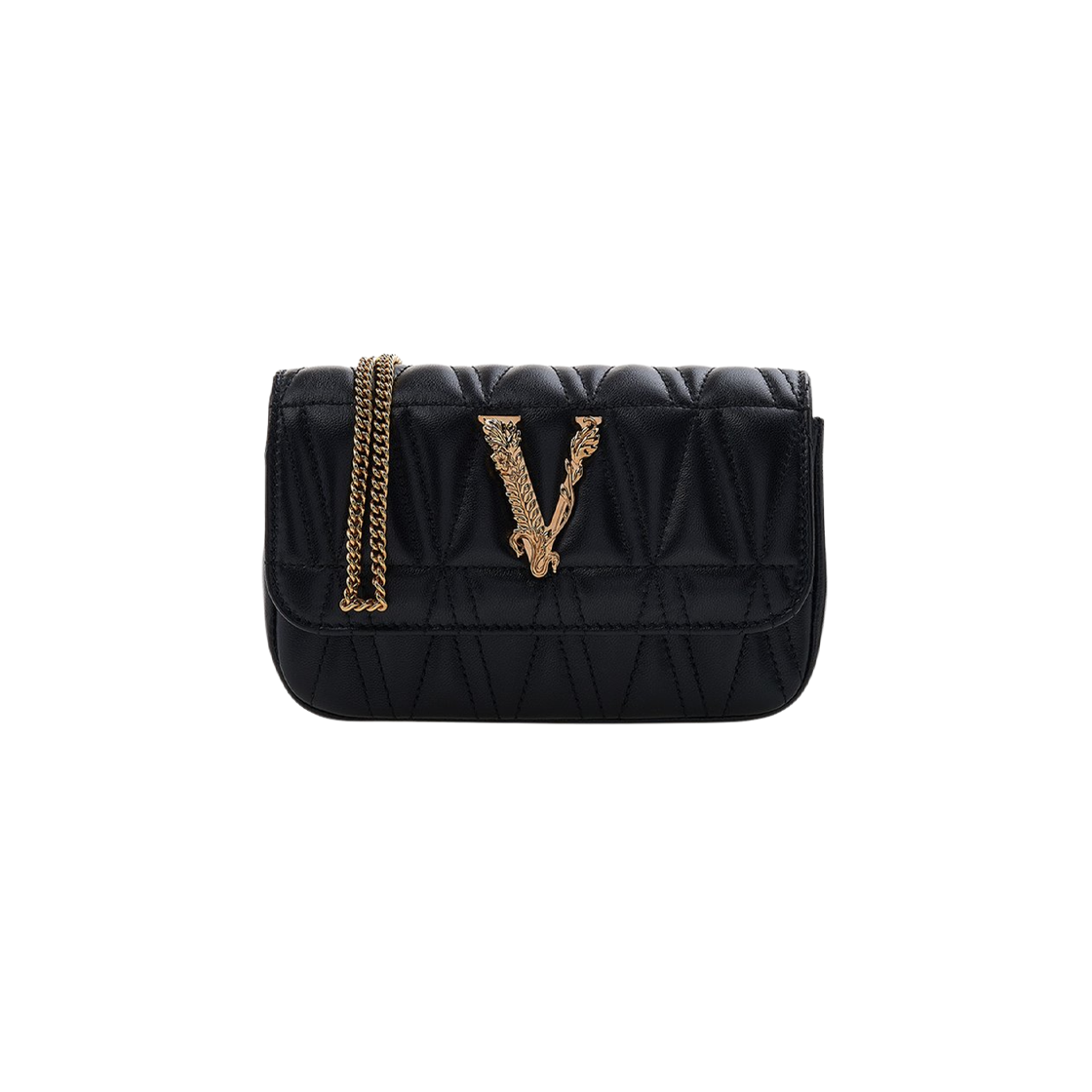 베르사체 비르투스 크로스바디백 블랙 | Versace | KREAM