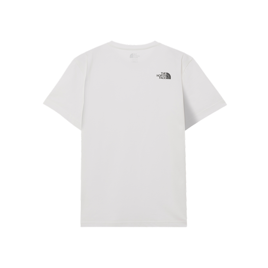 노스페이스 코튼 숏슬리브 라운드 티셔츠 화이트 - 25SS | The North Face | KREAM