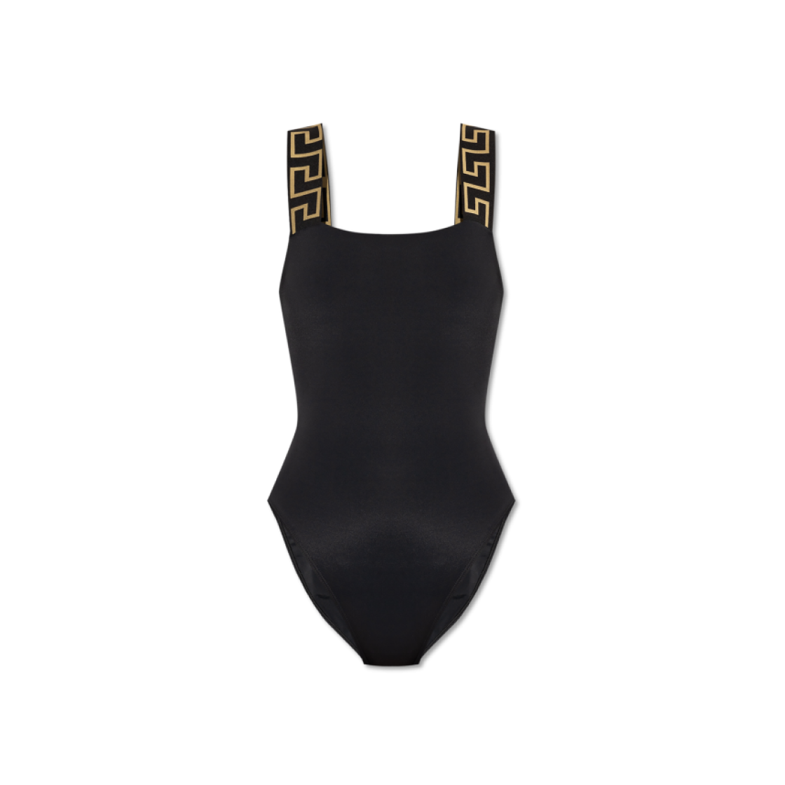 (W) 베르사체 그레카 보더 원피스 스윔수트 블랙 | Versace | KREAM