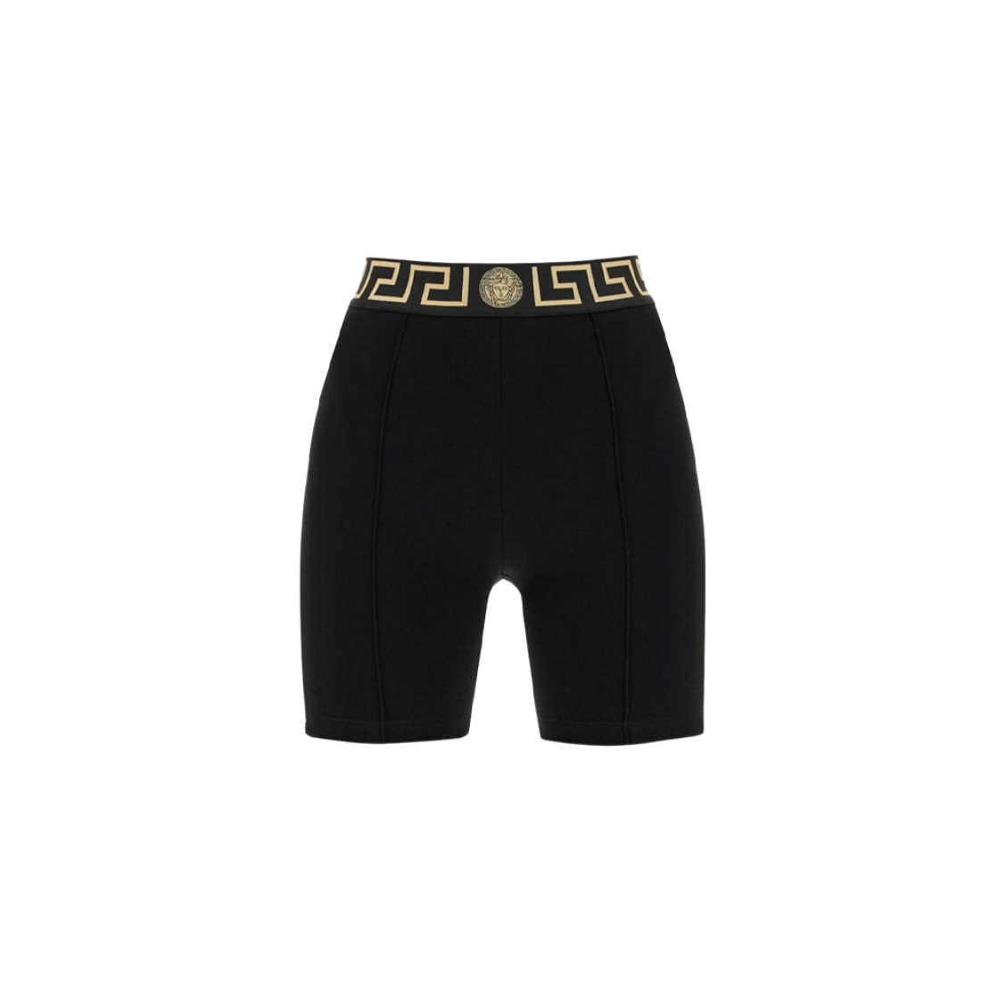 (W) 베르사체 그레카 보더 쇼츠 블랙 골드 | Versace | KREAM