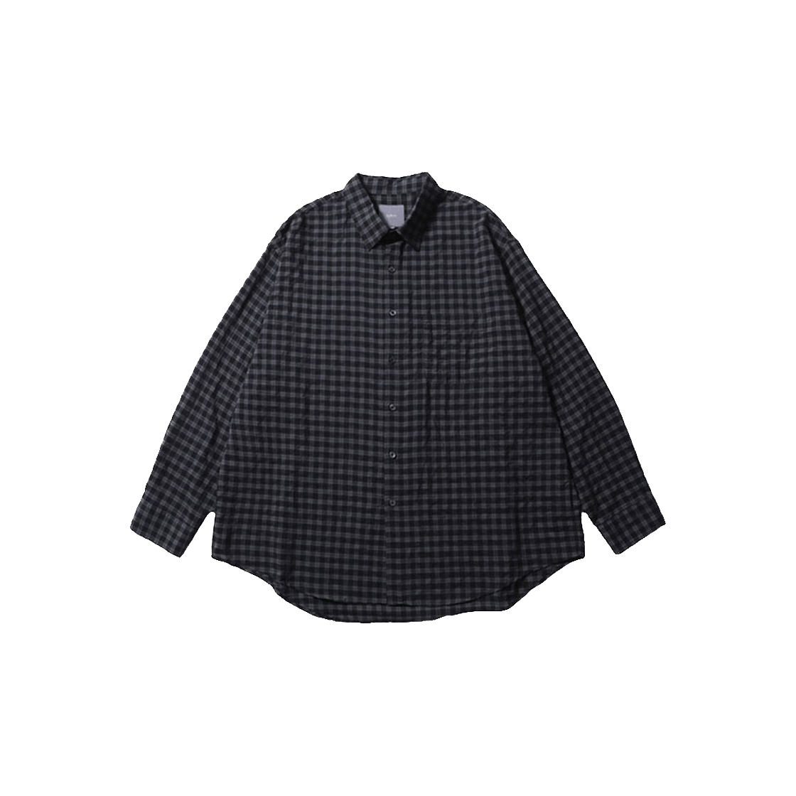 발루트 올 웨더 오버 실루엣 체크 셔츠 블랙 체크 | Ballute | KREAM